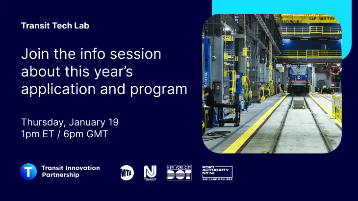 Transit Tech Lab kicks off 2023 program with information session