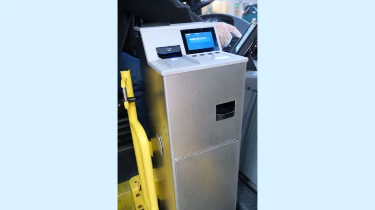 CTA begins testing next generation Bus Farebox System by Scheidt & Bachmann